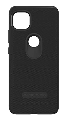 Motorola Essentials One 5G Ace (One 5G UW Ace) Protective Case- Black - Precision fit Shock Absorbing Cases for Enhanced Phone Grip, Style, Drop Protection for Your Device