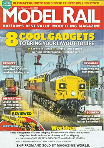 MODEL RAIL MAGAZINE, 8 COOL GADGETS SEPTEMBER, 2020 NO 278