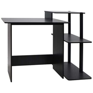 WC Redmon Home Student Desk, Medium, Espresso Woodgrain