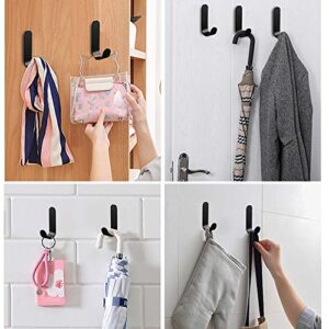 5-Pack Self-Adhesive Hook Waterproof Sticky Wall Hook for Hanging Towel Key Necklace Gloves