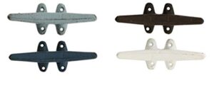 dock cleat wall hooks, set of 4