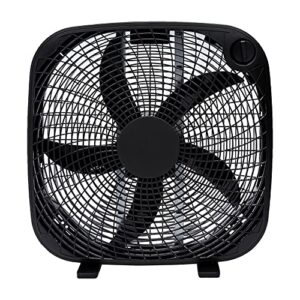 amazon basics 3 speed box fan, 20-inch