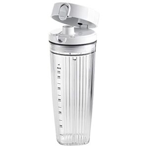 zwilling enfinigy personal blender jar with drinking lid and vacuum lid - white