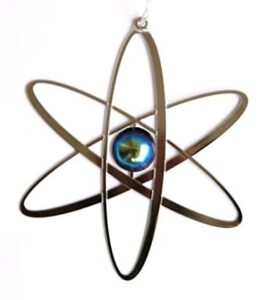 science symbol ornament atom ornament2-d