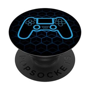 video game gaming pattern for gamer gift game controller popsockets popgrip: swappable grip for phones & tablets