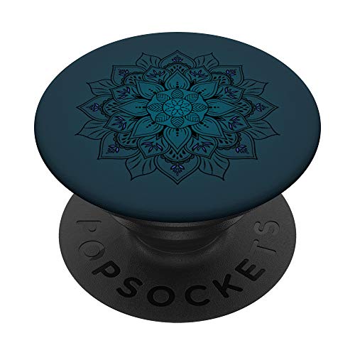 Gradient Phone 12 Pro Pacific Blue & 12 Pro Max Pacific Blue PopSockets PopGrip: Swappable Grip for Phones & Tablets