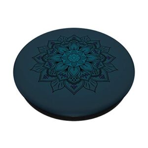 Gradient Phone 12 Pro Pacific Blue & 12 Pro Max Pacific Blue PopSockets PopGrip: Swappable Grip for Phones & Tablets