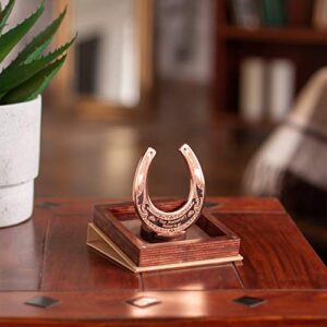 Copper Horseshoe - 7 Year Anniversary Gifts For Him, Copper Gifts For 7th Anniversary, 7 Year Anniversary Gifts For Her, 7th Anniversary Gifts For Him