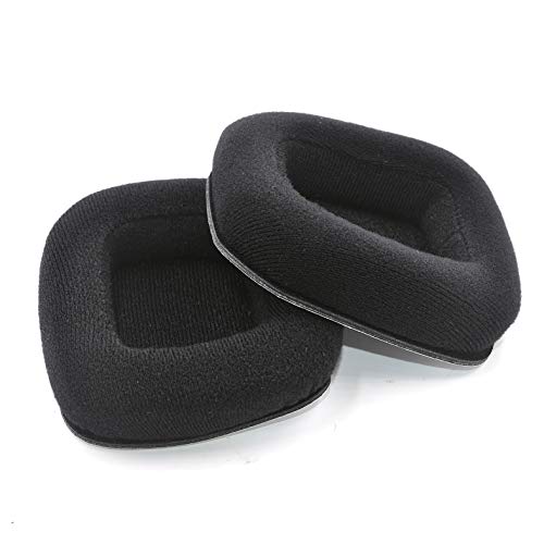 defean Replacement A 20 Ear Pads Velour and Soft Foam Cover Ear Cushion Compatible with Astro A20 / A20 Wireless Gaming Headse (All Black)