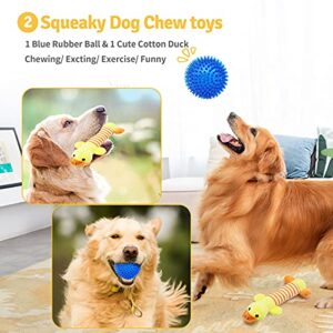 Zeaxuie Luxury Tough Dogs Toys for Aggressive Chewers -12 Pack Valued Dog Toys for Small,Medium Breed & Large Breed with Interactive Dog Rope Toys, Squeaky Dog Chew Toys for Teething