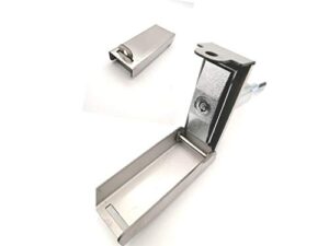 loradar vending machine door lock stainless steel protection cover, t handle vending machine lock protection cover, to prevent the lock cylinder from being stolen or damaged