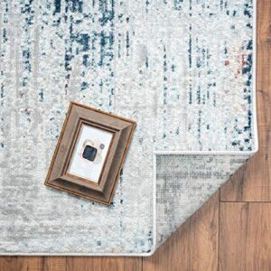 LUXE WEAVERS Olimpia Collection 5955 Multi 5x7 Modern Abstract Area Rug