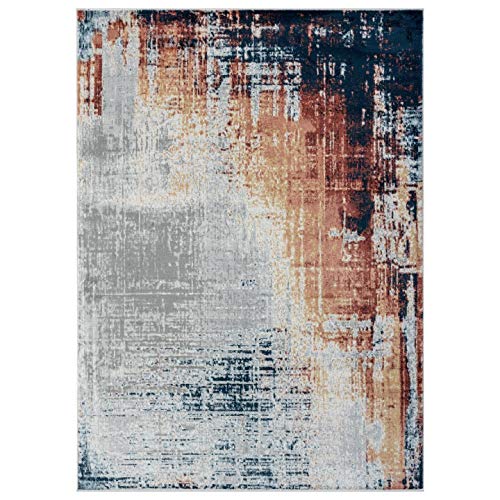 LUXE WEAVERS Olimpia Collection 5955 Multi 5x7 Modern Abstract Area Rug