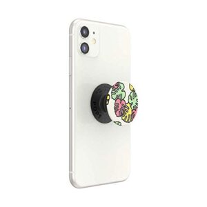 PopSockets PopTop (Top only. Base Sold Separately.): Swappable Top for PopGrip Bases, PopGrip Slide, Otter+Pop & PopWallet+ - Pop Art Monsteras