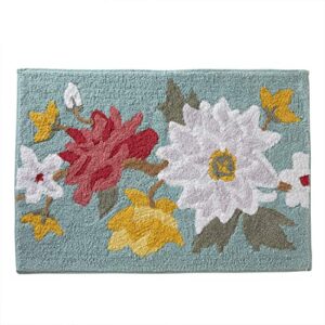 skl home vern yip floral totem rug, blue