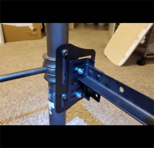 appacare 2 PCS Bed Frame Brackets Modi-Plate Bed Frame Adapter/Connector, Heavy Duty Bed Frame Modification to Connect Headboard Footboard