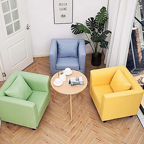 XINGLEI Single Sofa Sofa Small Apartment Nordic Bedroom Rental Clothing Store Small Sofa Chair net red Modern Simple Single Sofa