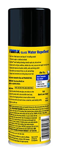 Rain-X 630168 Glass Water-Repellent Aerosol 12 oz.