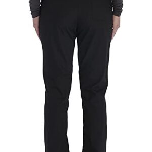 Vital Threads Men and Women Scrubs Set V-Neck Top & Drawstring Pant, VT509C, M, Black