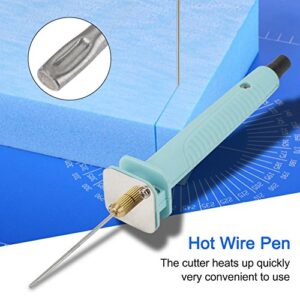 Hot Wire Pen, Styrofoam Cutting Hot Pen Polystyrene Cutting Machine Hot Wire Cutter, for Amateur DIY, Art Making, Foam Carving(5cm(4.5v 3A))