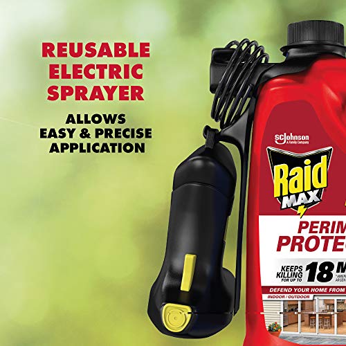 Raid Max Perimeter Protection Trigger Refill, 128 OZ