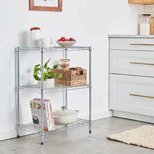 IRIS USA, Inc. USA WSU-3T-LD Wire Storage Unit 3-Shelves Silver