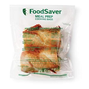 FOODSAVER Microwavable Meal Prep Bags Vacuum Sealers, 1 Quart, 16 Ct.