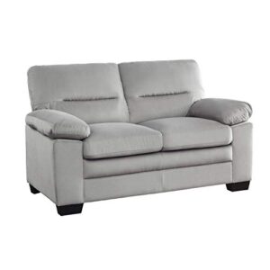 Lexicon Dawson Living Room Loveseat, Gray