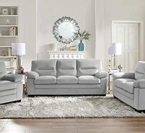 Lexicon Dawson Living Room Loveseat, Gray