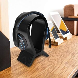 Headphone Rack, Simple Style Desktop Headmount Earphone Stand, Wooden Durable for Gaming Headphone PC Headphone