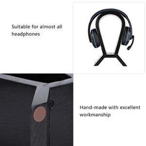 Headphone Rack, Simple Style Desktop Headmount Earphone Stand, Wooden Durable for Gaming Headphone PC Headphone