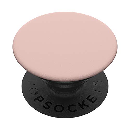 Simple Chic Solid Pale Rose Color - Pastel Blush Pink PopSockets PopGrip: Swappable Grip for Phones & Tablets