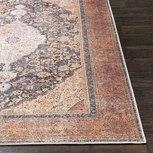 Artistic Weavers Bonita Vintage Oriental Area Rug, 6'7" x 9', Clay