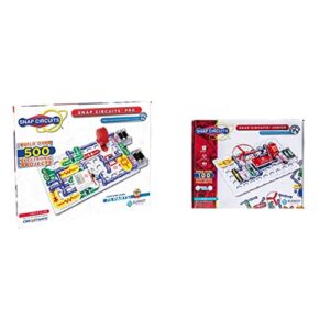 snap circuits pro electronics exploration kit sc-500 jr. electronics exploration kit sc-100 for age 8+