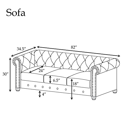 Morden Fort Couches for Living Room, Sofas for Living Room Furniture Sets, Sofa, Fabric, Polyester Beige