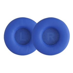 kwmobile replacement ear pads compatible with jbl tune 600btnc / 500bt / t450bt - earpads set for headphones - blue