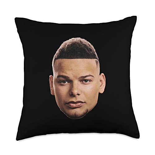 Kane Brown Face Throw Pillow, 18x18, Multicolor