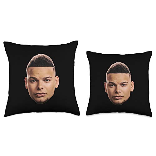 Kane Brown Face Throw Pillow, 18x18, Multicolor