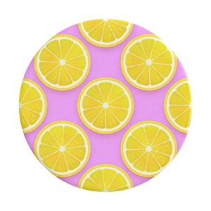 PopSockets PopTop (Top only. Base Sold Separately.): Swappable Top for PopGrip Bases, PopGrip Slide, Otter+Pop & PopWallet+ - Pink Lemonade Slices