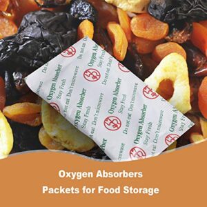 WVacFre 50cc(200Packets) Oxygen Absorbers Packets for Food,Food Grade Oxygen Absorbers for Food Storage.