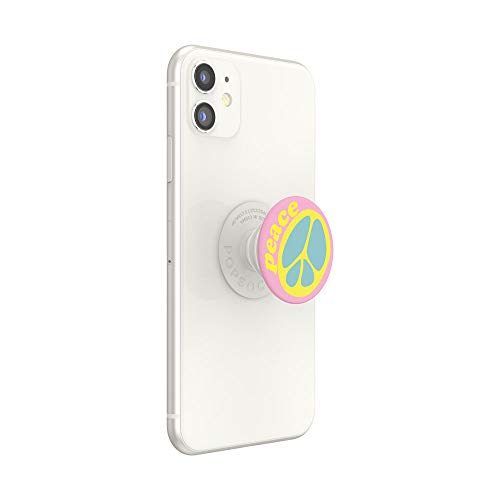 PopSockets PopTop (Top only. Base Sold Separately.): Swappable Top for PopGrip Bases, PopGrip Slide, Otter+Pop & PopWallet+ - Peace Slice