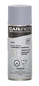 car-rep® 2k primer filler epoxy light grey 11oz