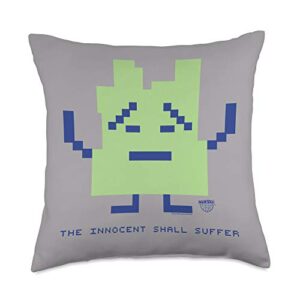 aqua teen hunger force inignokt throw pillow, 18x18, multicolor