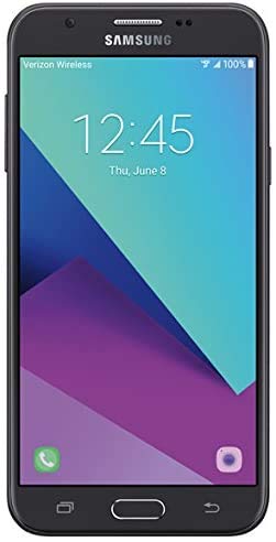 Samsung J3 Eclipse (16GB) 5.0" Display w/Removable Battery, Verizon Locked J327V (Black)