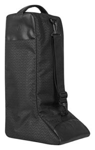 kerrits eq boot bag black chevron bits size: o/s