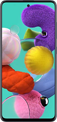 Samsung Galaxy A51 SM-A516U 5G Fully Unlocked - 128GB - Prism Crush Black - (Renewed)