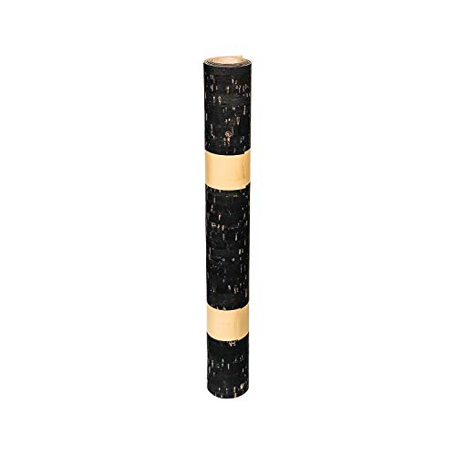 Brother CACORKBK ScanNCut Rolled Cork Fabric Black and Gold Fleck Pattern