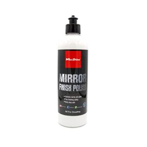 maxshine mirror finish polish 16oz - super shine surface, removing fine swirls and light defects