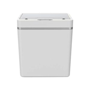 zeiwohndc intelligent induction trash can automatic sensing garbage bin smart infrared motion sensor waste basket, 4 gallons