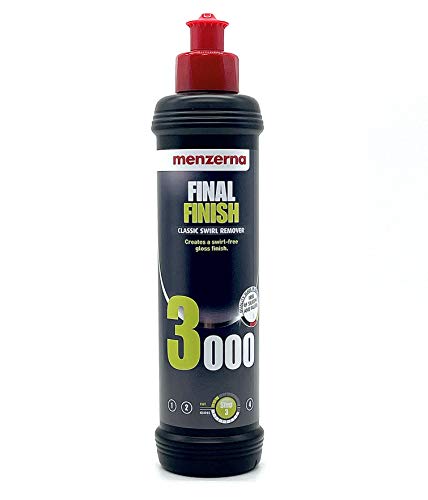 menzerna FF3000 Final Finish 3000, 8 oz. Classic high-gloss polish for a brilliant finish